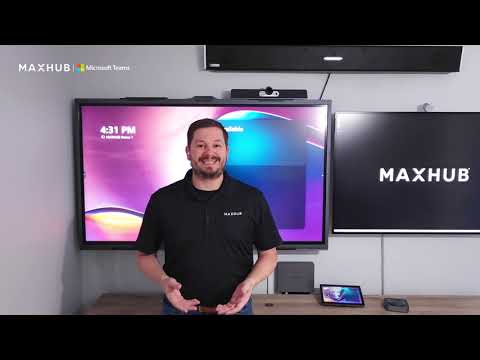 MAXHUB XT10-VB Kit - for Microsoft Teams Rooms - video conferencing kit